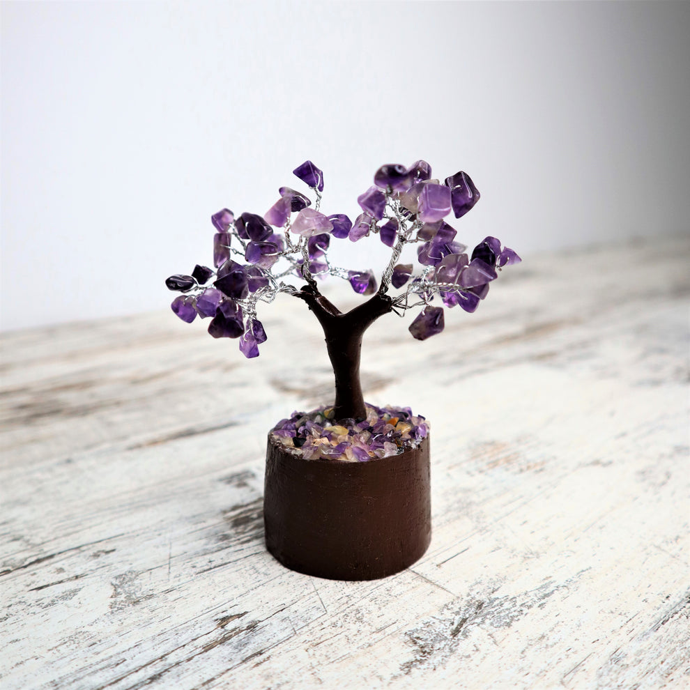 Amethyst Mini Crystal Tree – Soul Crystals Xoxo